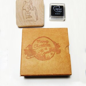 Dog Ex Libris Stamp, Library Stamp With Dog, Book Lover Gift, Bookplate ...