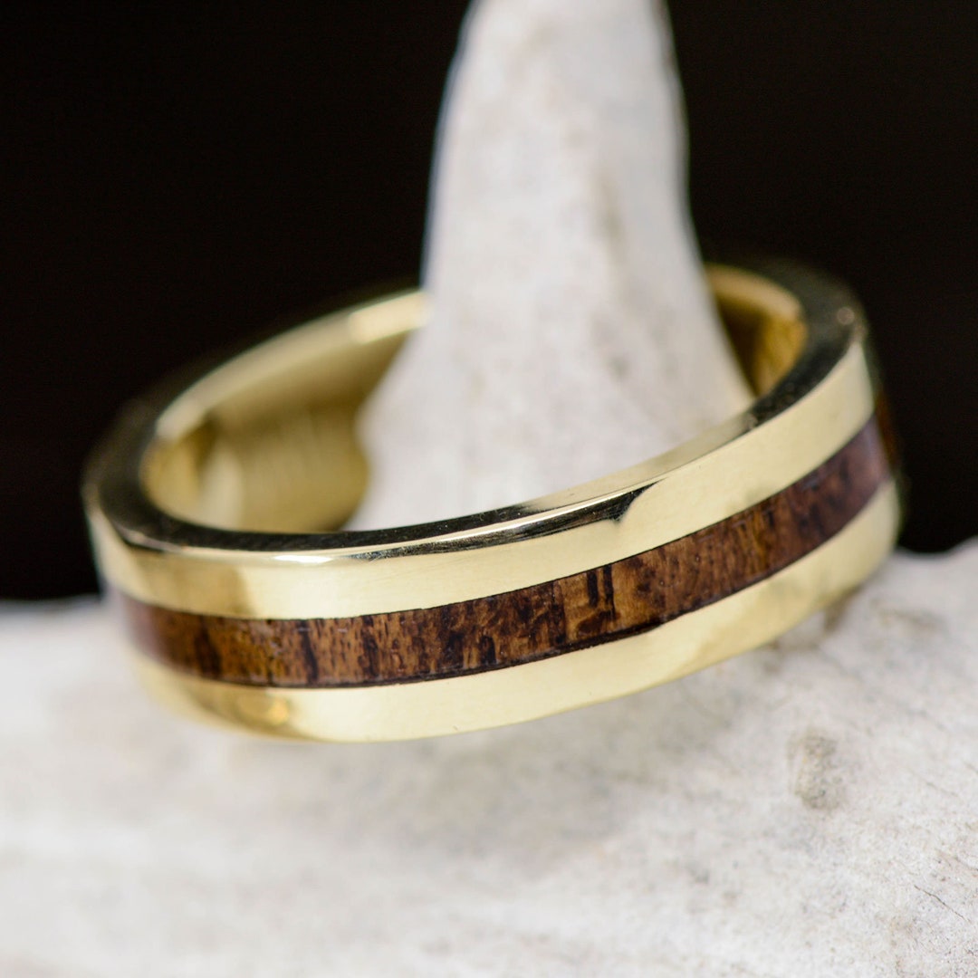 Koa Wood Inlay - Stone Forge Studios - Etsy