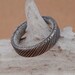 Dark Damascus Steel, Elk Antler Inlay - Stone Forge Studios - Etsy