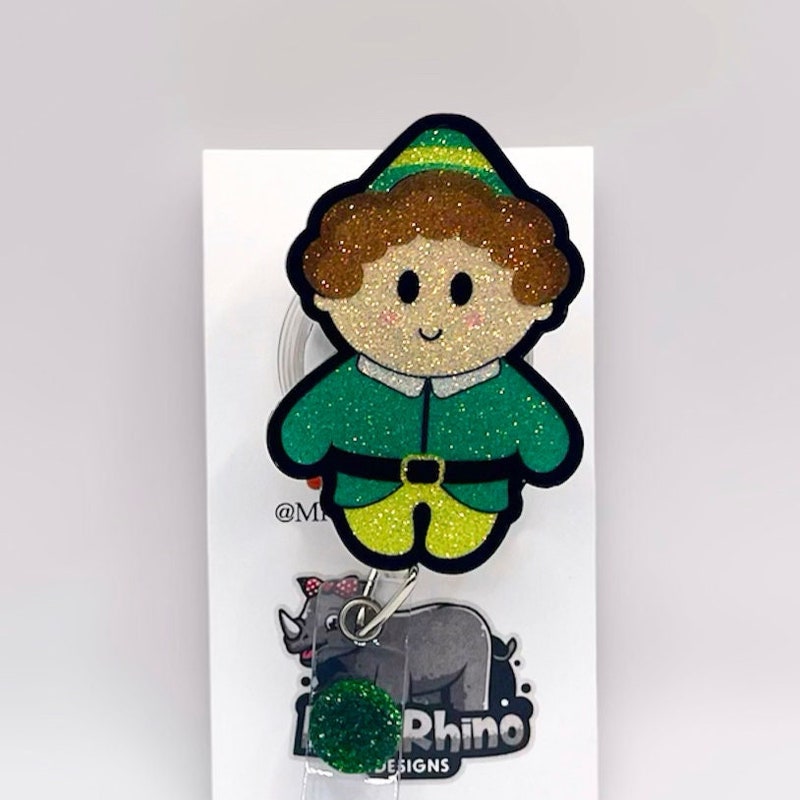 Elf Badge Reel - Etsy