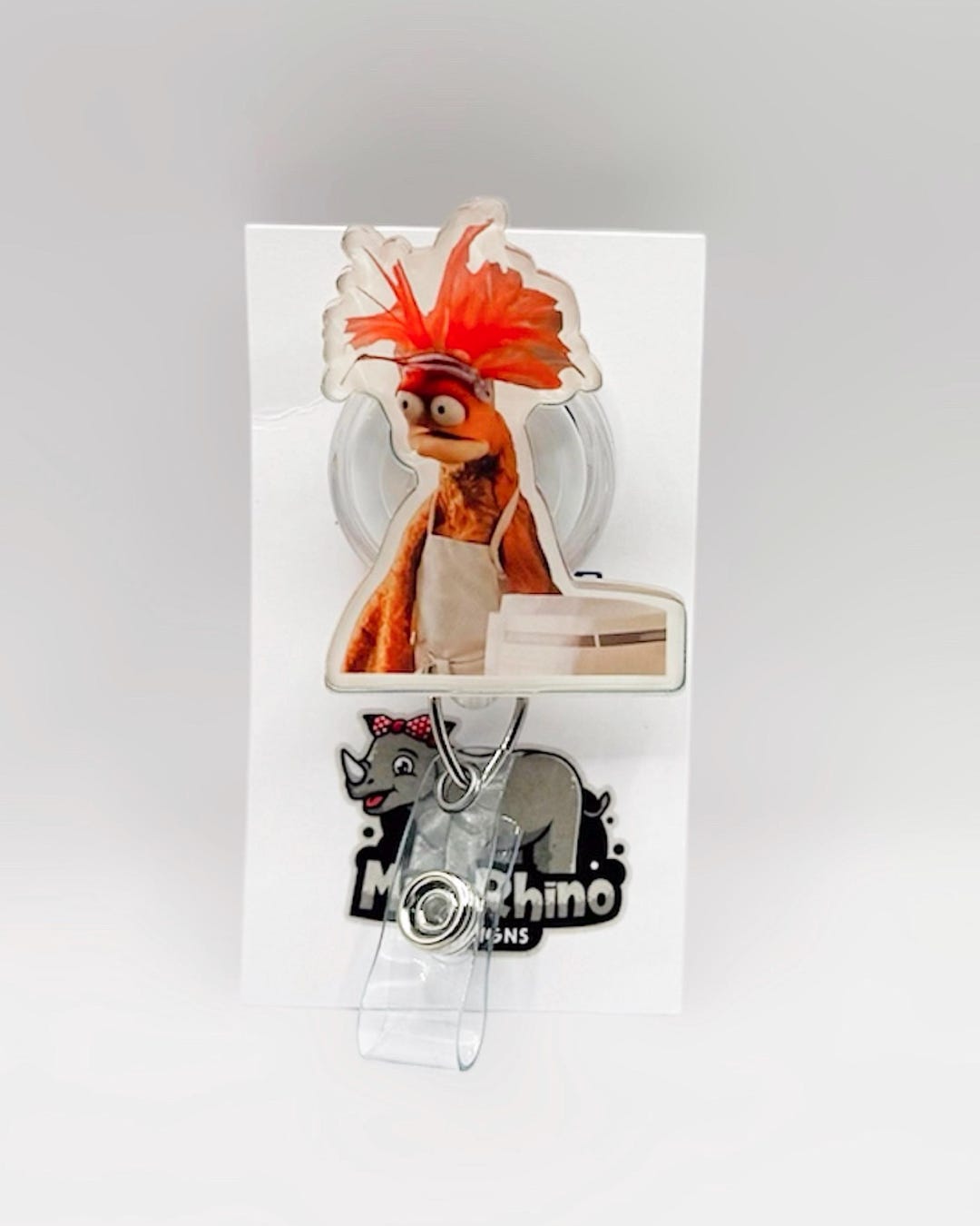 Pepe Apron Meme Retractable ID Badge Reel - Nurse Teacher Badge - Etsy