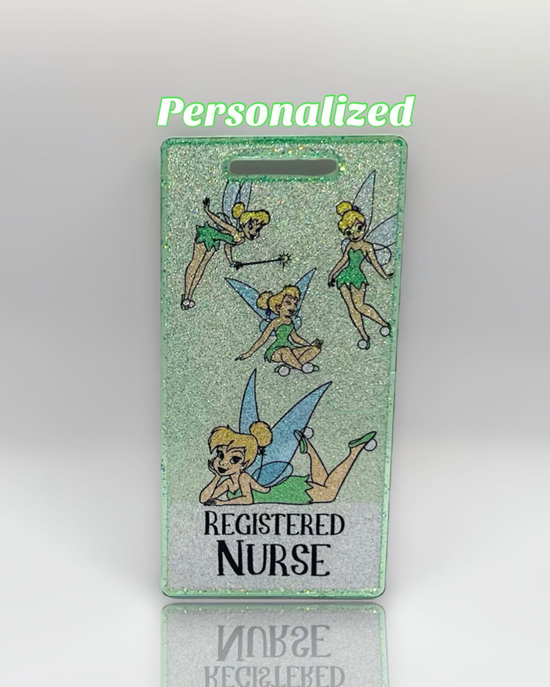 Tinkerbelle Tink Fairy Peter Pan Badge Buddy Badge Buddy (ID Badge ...