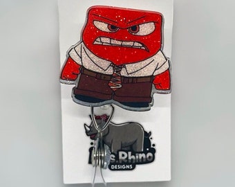 Sadness From Disneys Inside Out ID Badge Reel - Etsy