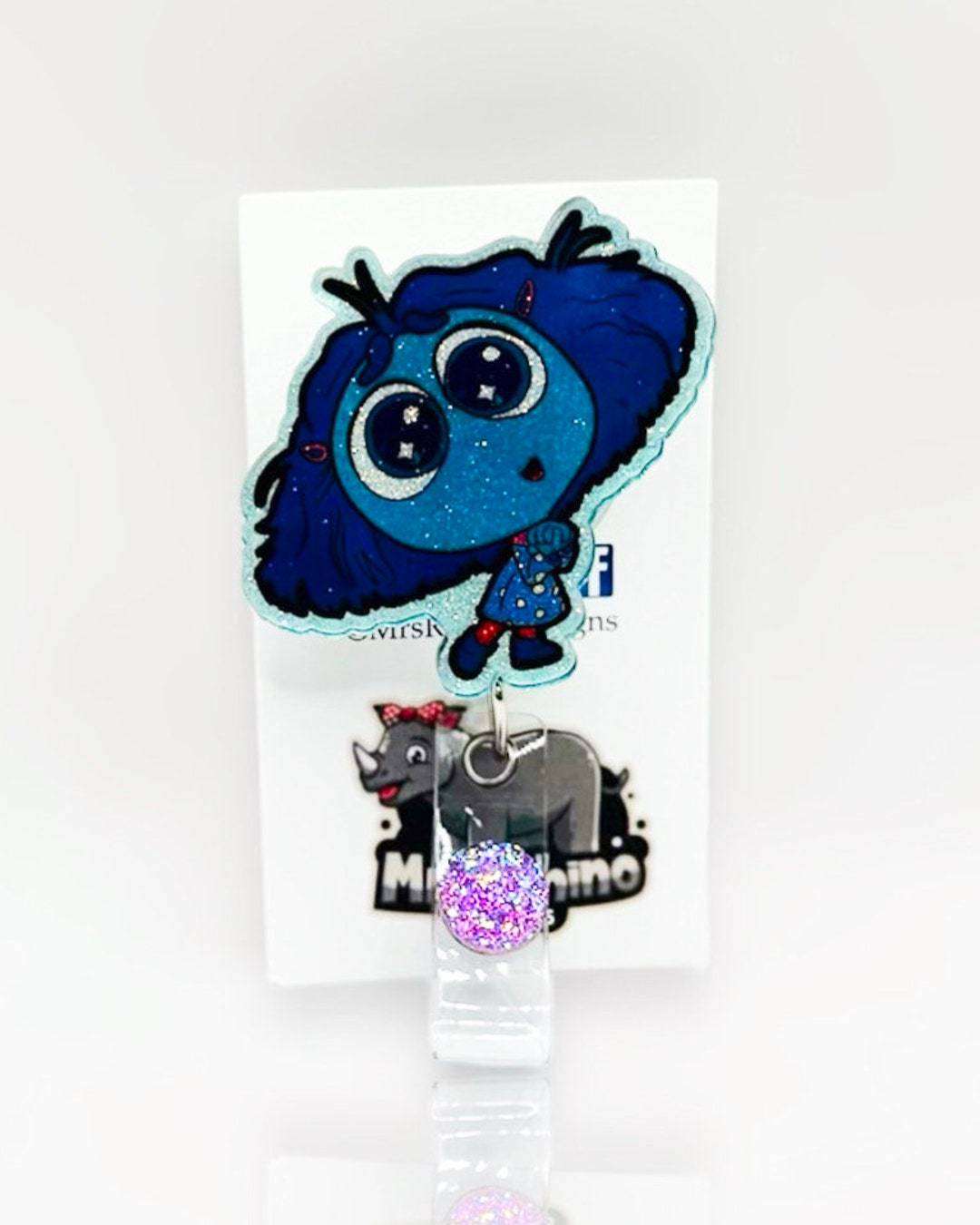 Envy Emotion Inside Out Handmade Retractable ID Badge Reel Nurse ...