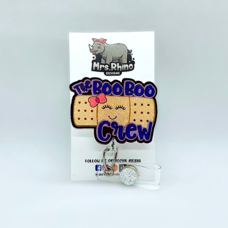 Boo Boo Keychain - Etsy