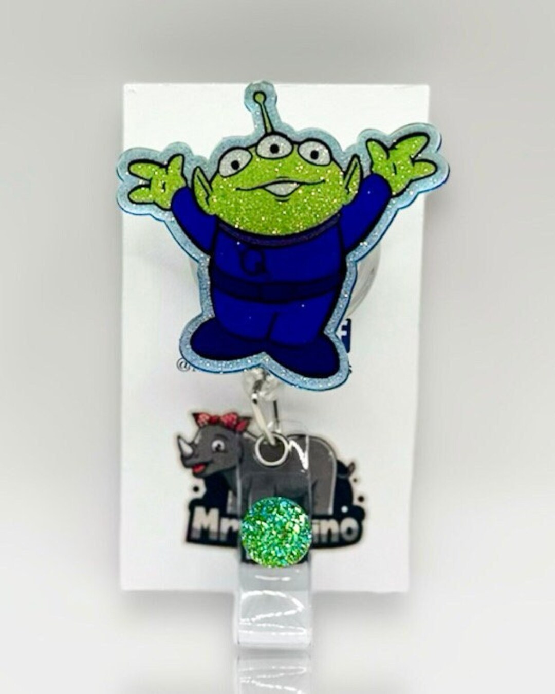 Alien Handmade Retractable ID Badge Reel: Nurse Teacher Badge - Etsy