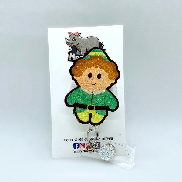 Elf Badge Reel - Etsy