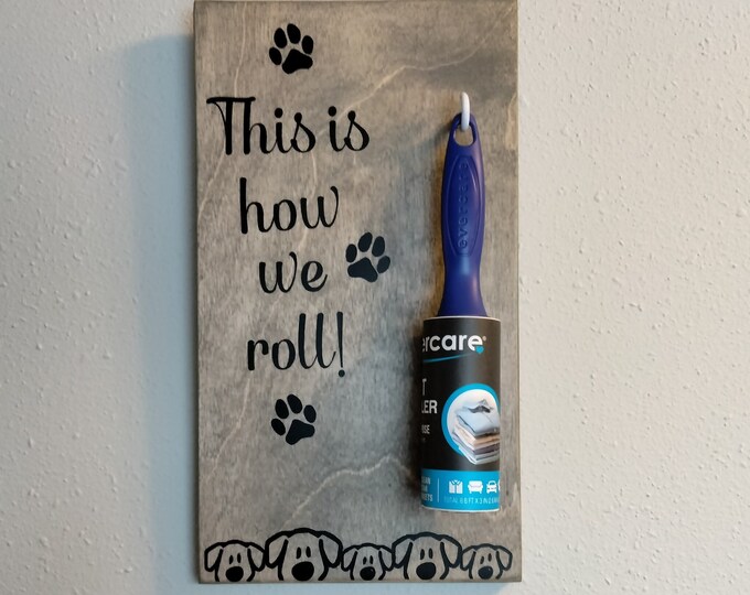 Cat Themed Gifts, Lint Remover/ Lint Roller Hanger, Cat Shaped Carkey ...