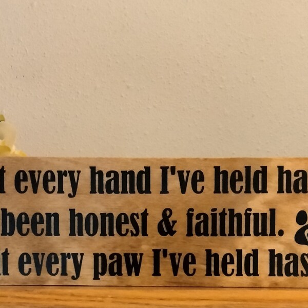 Hand Held Sign - Etsy