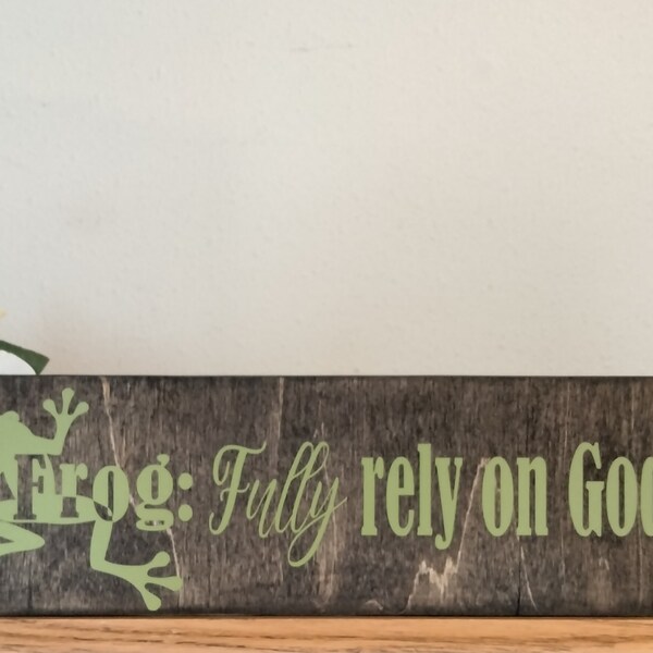 Fully Rely on God - Etsy