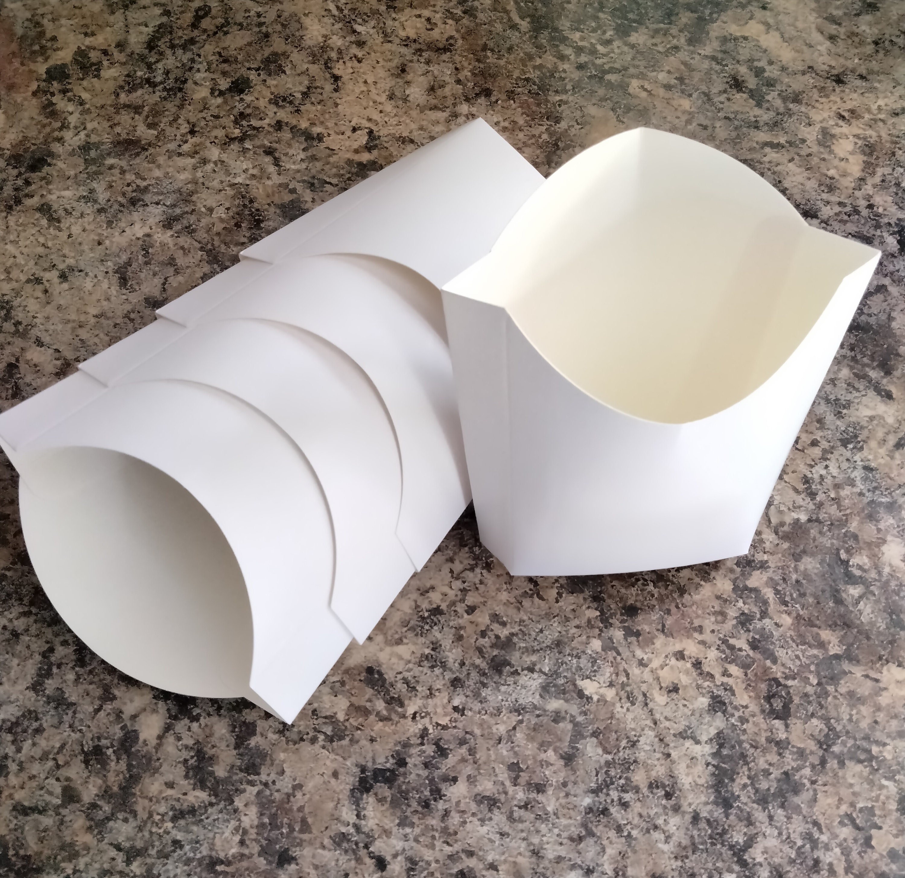 French Fry Holders 5.5oz White Fry Cups Party Favor Cups - Etsy