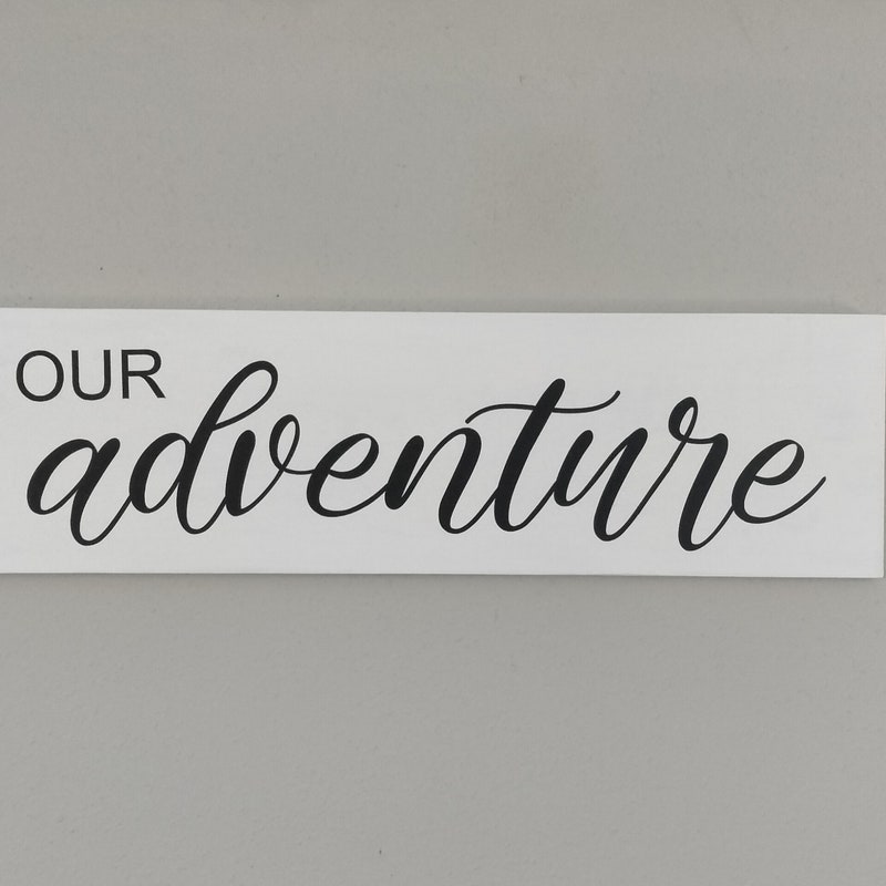 Adventure Sign - Etsy