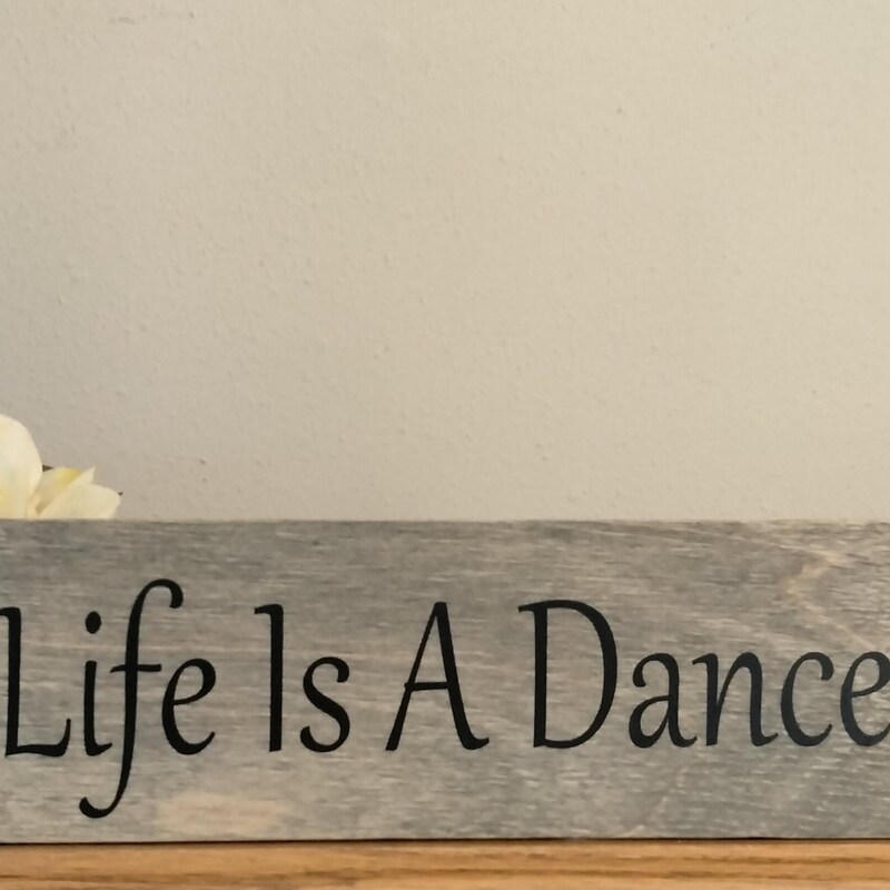 Wood Dance Sign - Etsy
