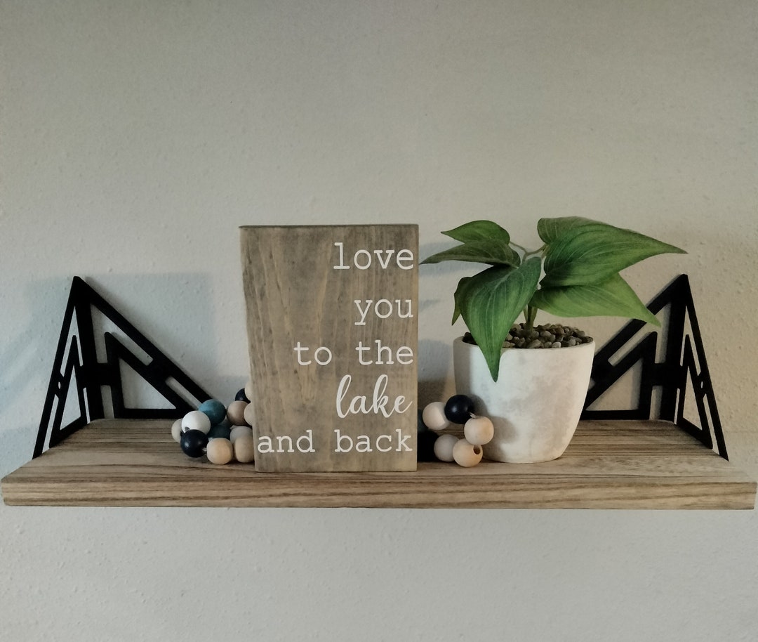 Love You to the Lake Sign | to the Lake and Back Sign | Lake Lover Sign ...