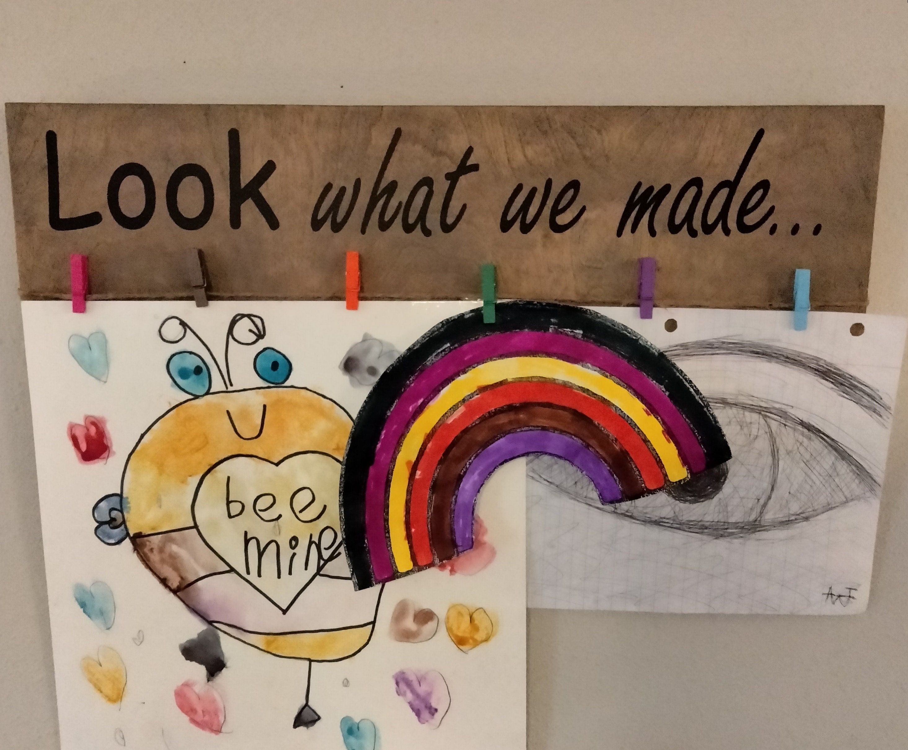 Look What I Made Sign Look What We Made Sign Look What - Etsy