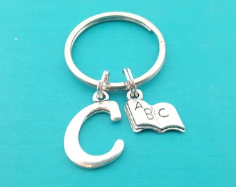 Book keychain | Etsy