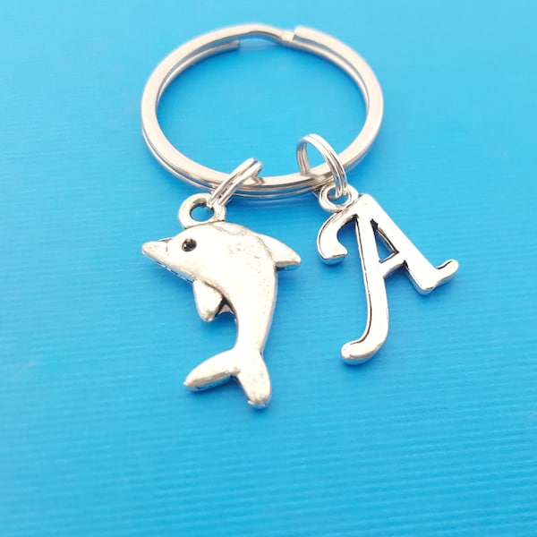 Dolphin Keychain - Etsy