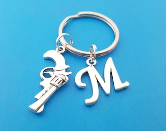 Western keychain | Etsy