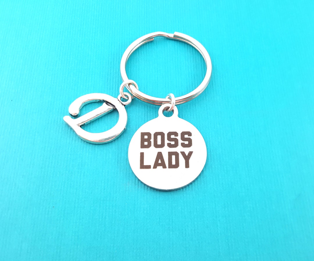 Boss Lady Keychain Llavero personalizado Llavero personalizado Regalo ...