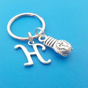 Boxing Glove Keychain - Personalized Key Chain - Initial Key Chain ...
