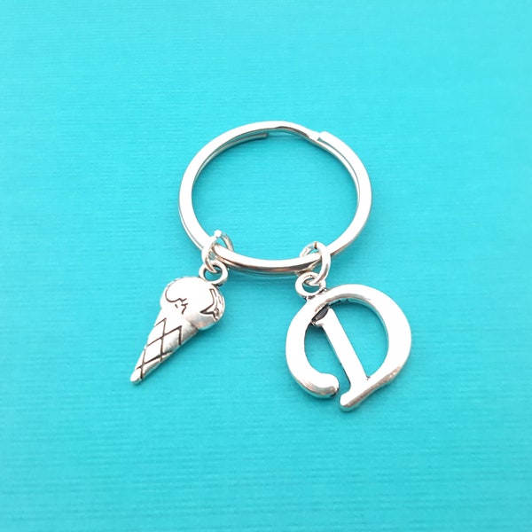 Ice Cream Key Chain - Etsy
