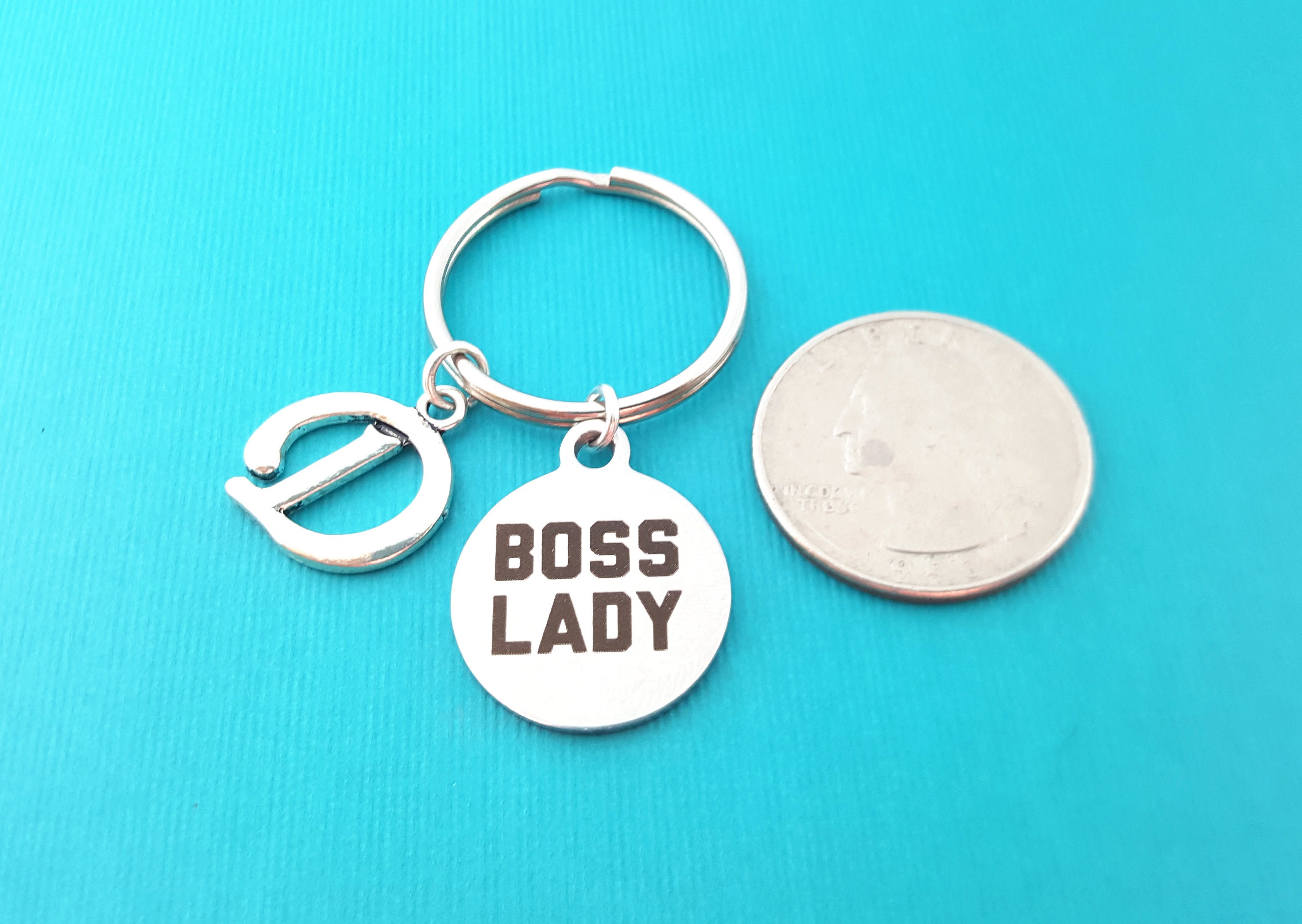 Boss Lady Keychain Llavero Personalizado Llavero | Etsy