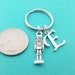Nutcracker Keychain - Christmas Gift - Personalized Keychain - Initial ...