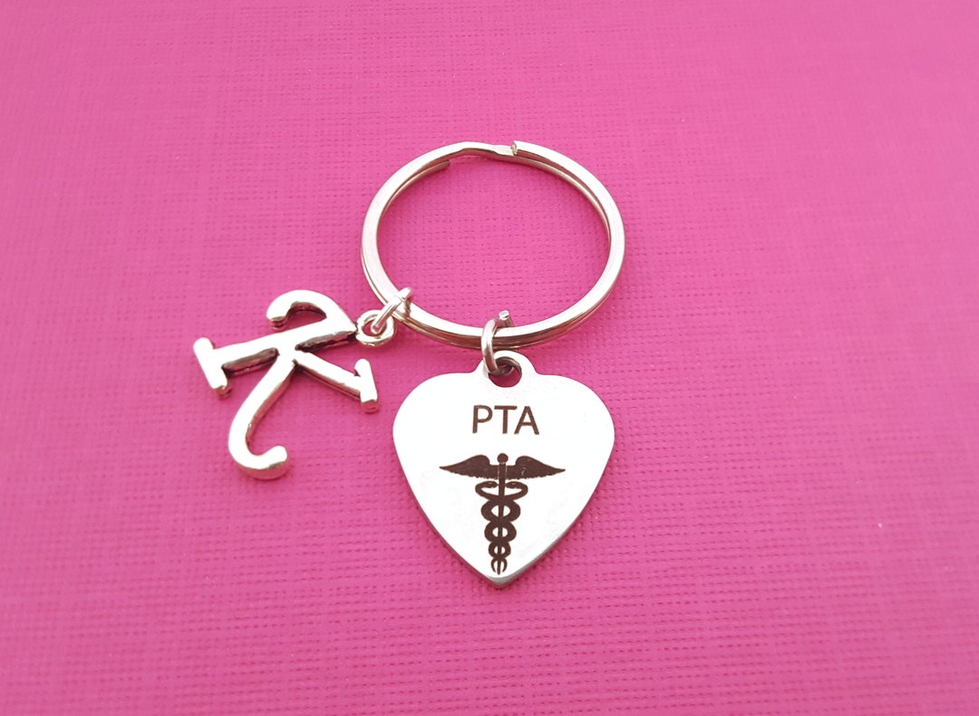 PTA Keychain - Personalized Keychain - Initial Keychain - Custom Key ...