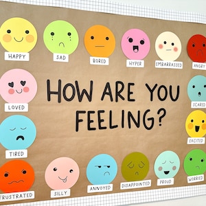 How Are You Feeling? SEL Bulletin Board | Digital Download, Social ...