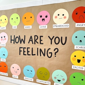 How Are You Feeling? SEL Bulletin Board | Digital Download, Social ...