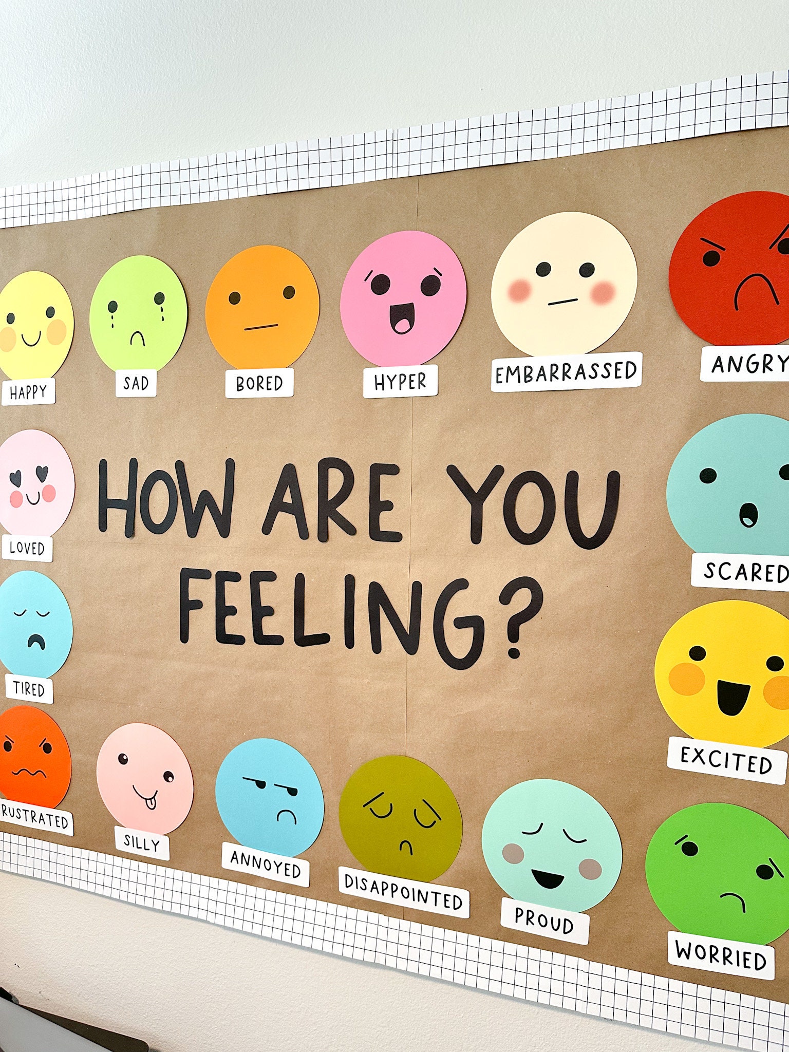 How Are You Feeling? SEL Bulletin Board | Digital Download, Social ...