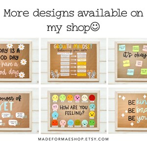 Merry and Bright Holiday Bulletin Board Kit Teacher Premade Cutout Set ...