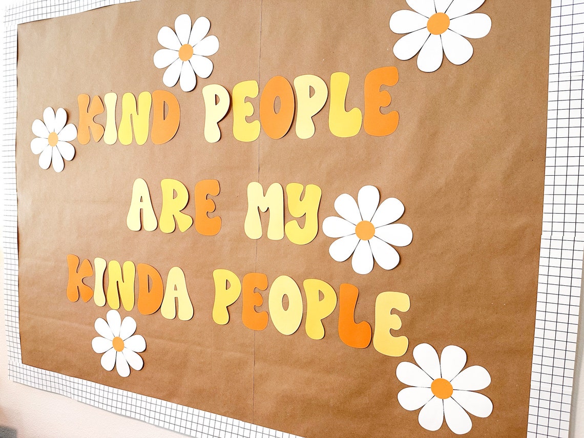 Kind People Are My Kinda People Bulletin Board | Digital Download ...