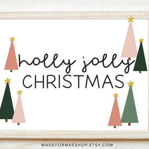 Happy Holidays Bulletin Board Kit Teacher Premade Cutout Set, Christmas ...