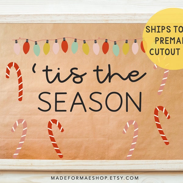 Christmas Bulletin Board Kit - Etsy