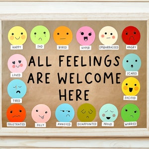 How Are You Feeling? SEL Bulletin Board | Digital Download, Social ...