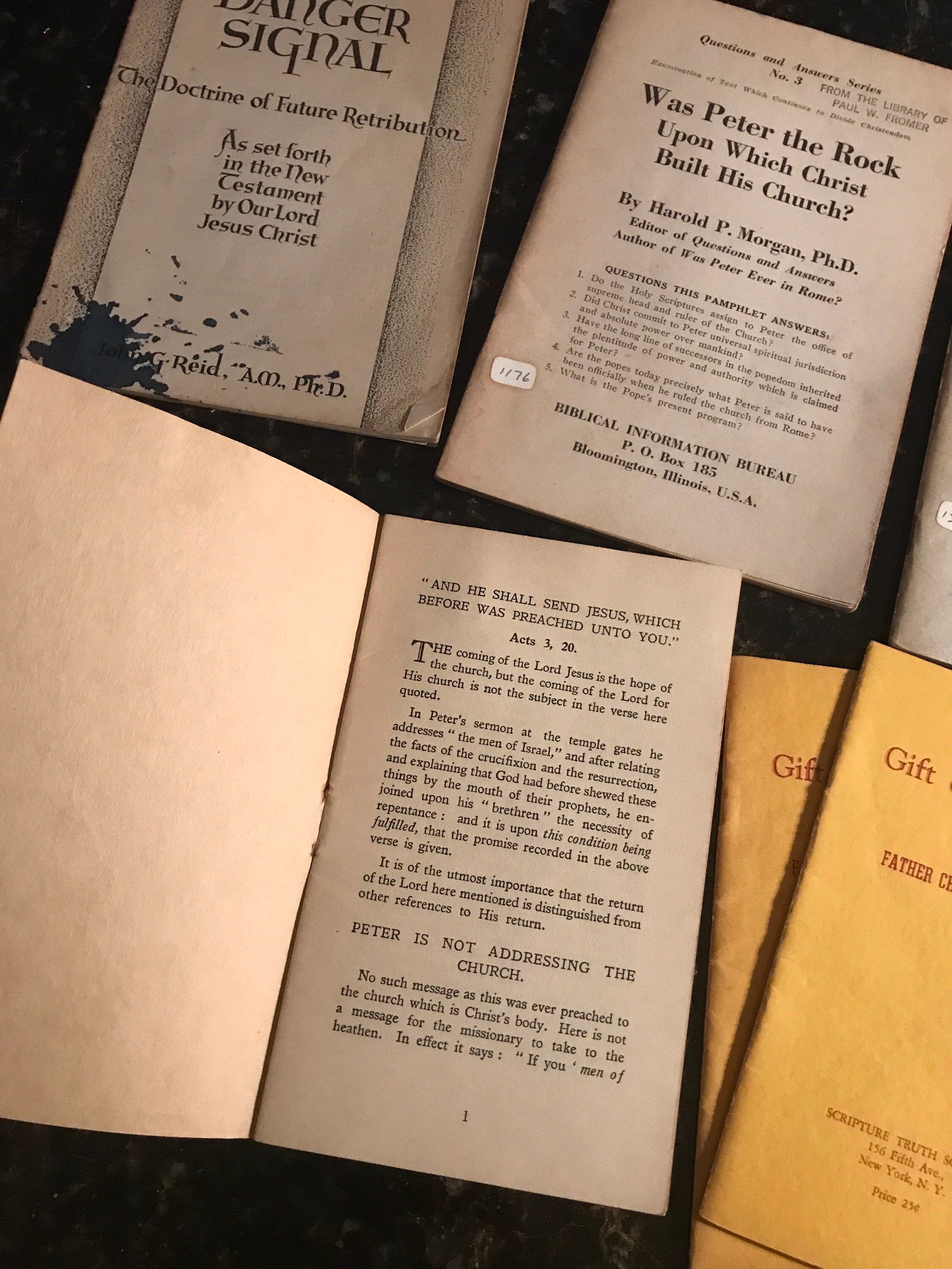 7 Assorted Religious Booklets - Etsy