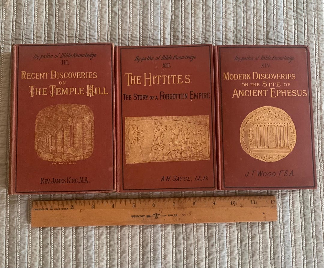 By-paths of Bible Knowledge, 3 Books From Religious Tract Society ...