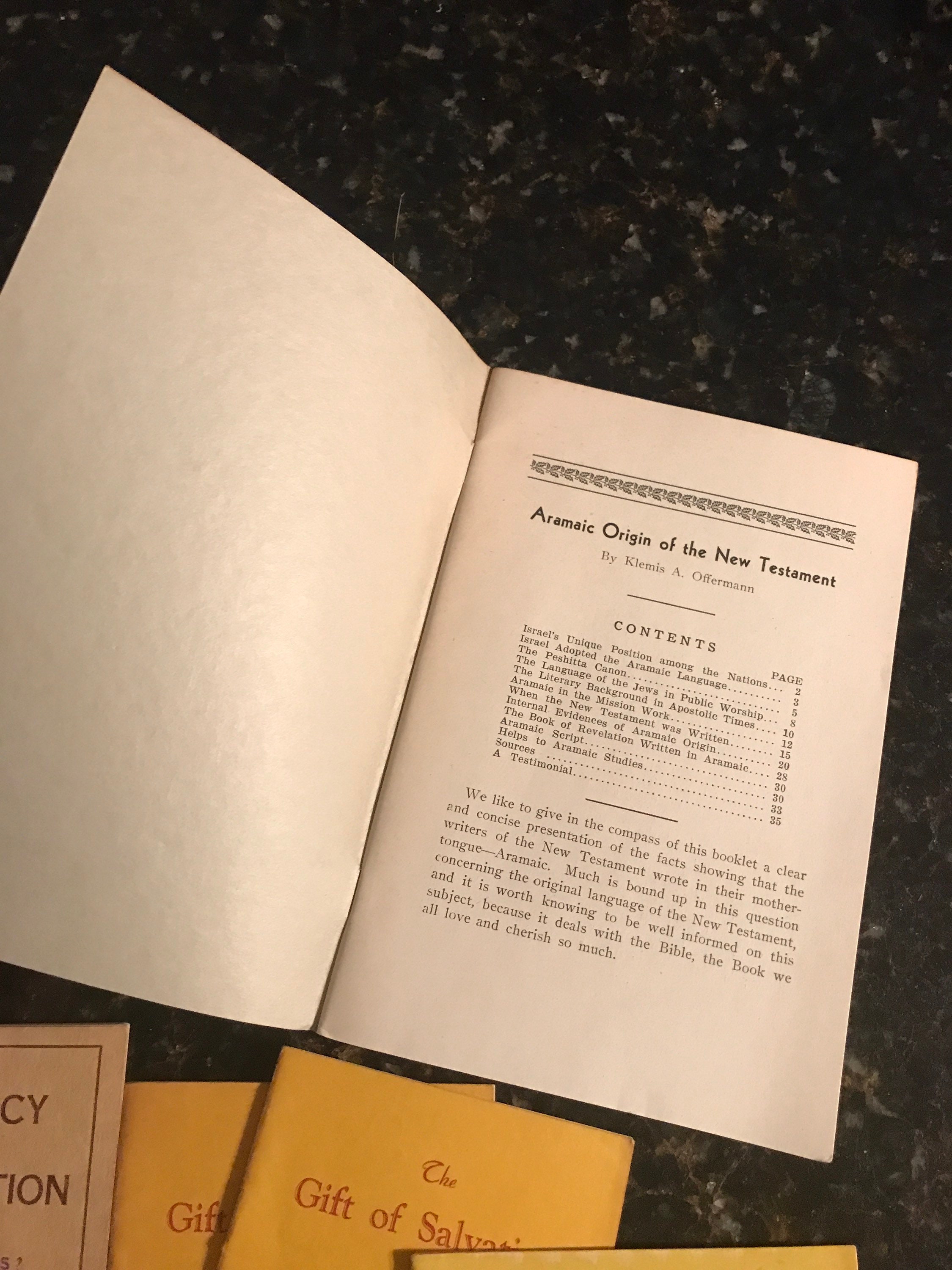 7 Assorted Religious Booklets - Etsy