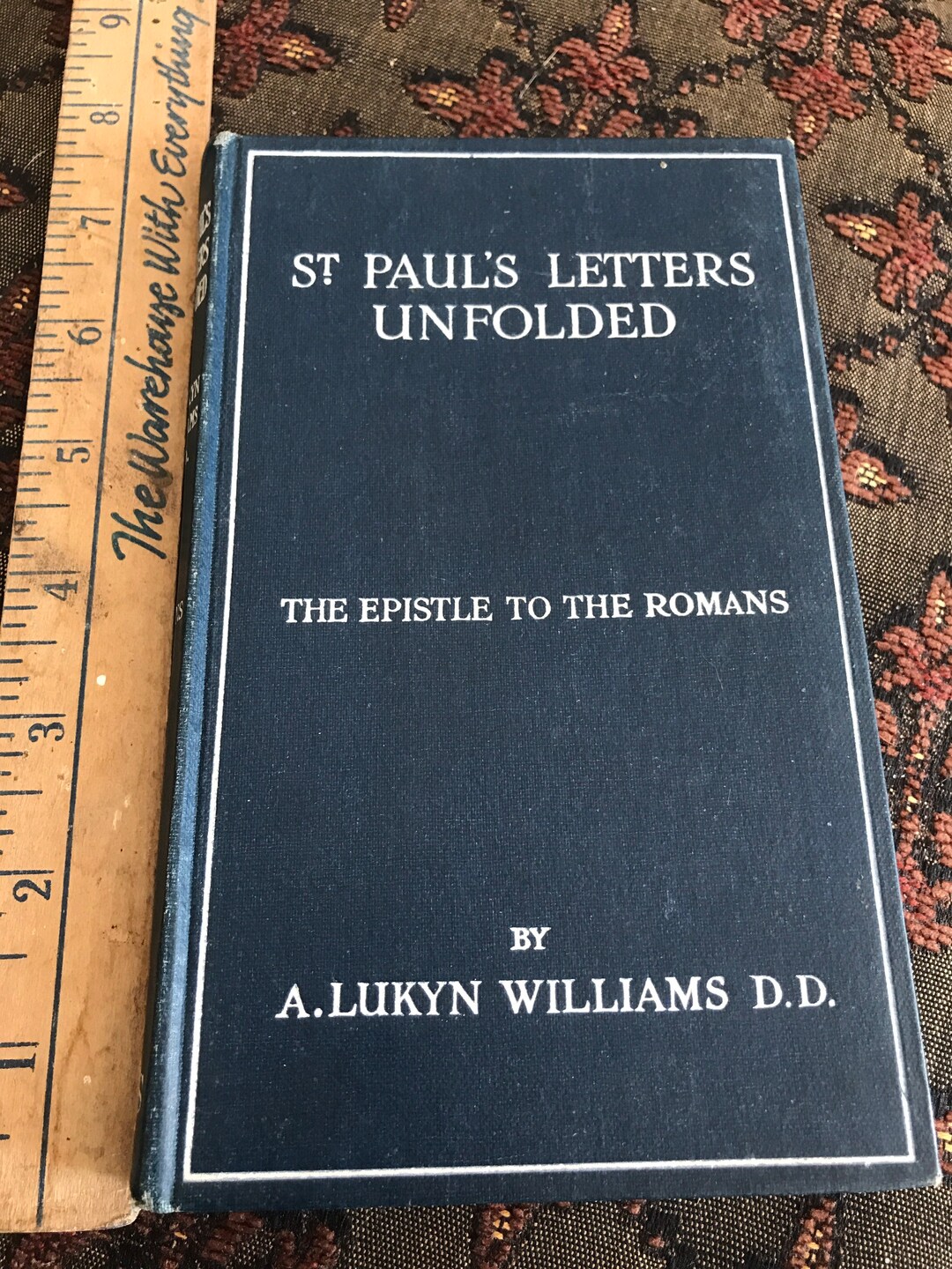 St. Pauls Letters Unfolded A. Lukyn Williams 1916 - Etsy