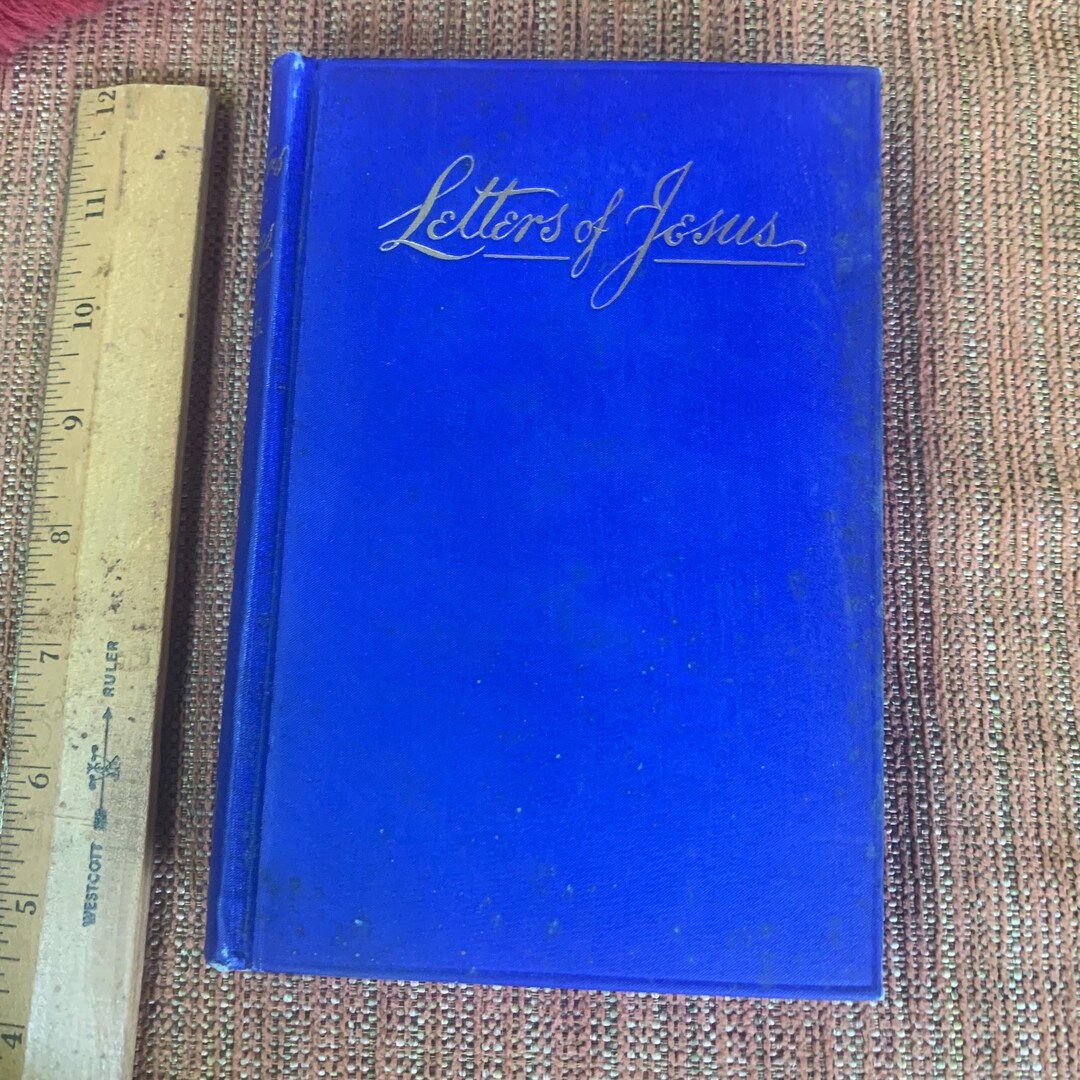 Letters of Jesus, Joseph A. Seiss, 1889 - Etsy
