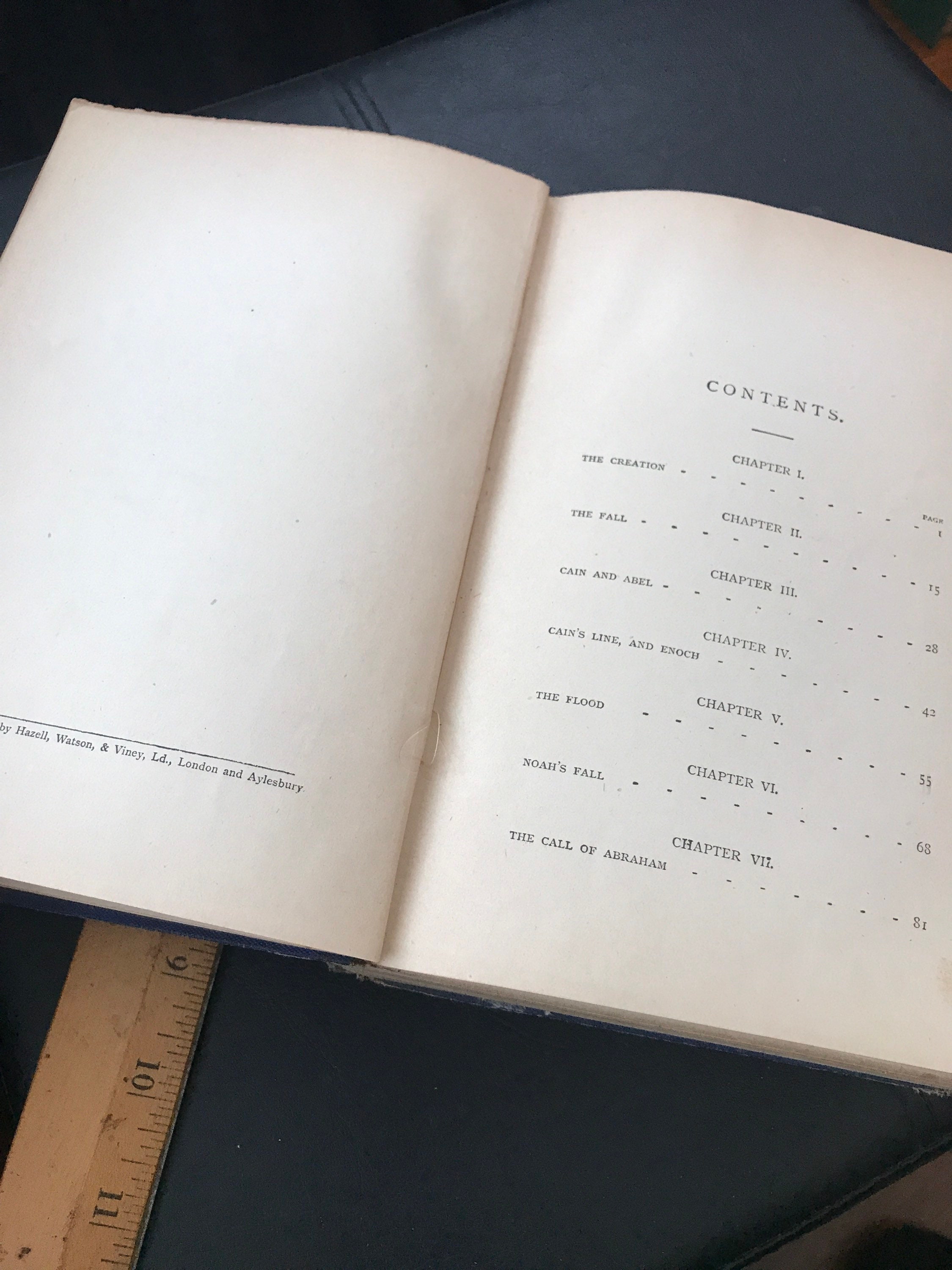 The Book of Genesis Marcus Dods 1890 - Etsy