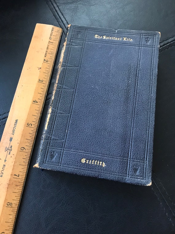 The Spiritual Life by Rev. Thomas Griffith 1856 - Etsy