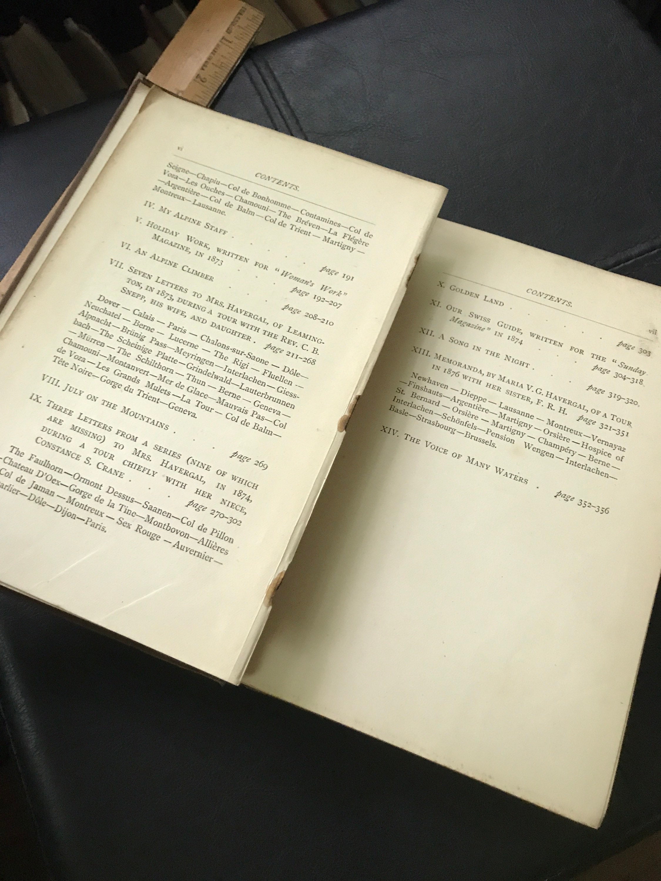 Swiss Letters and Alpine Poems Frances Ridley Havergal 1881 - Etsy