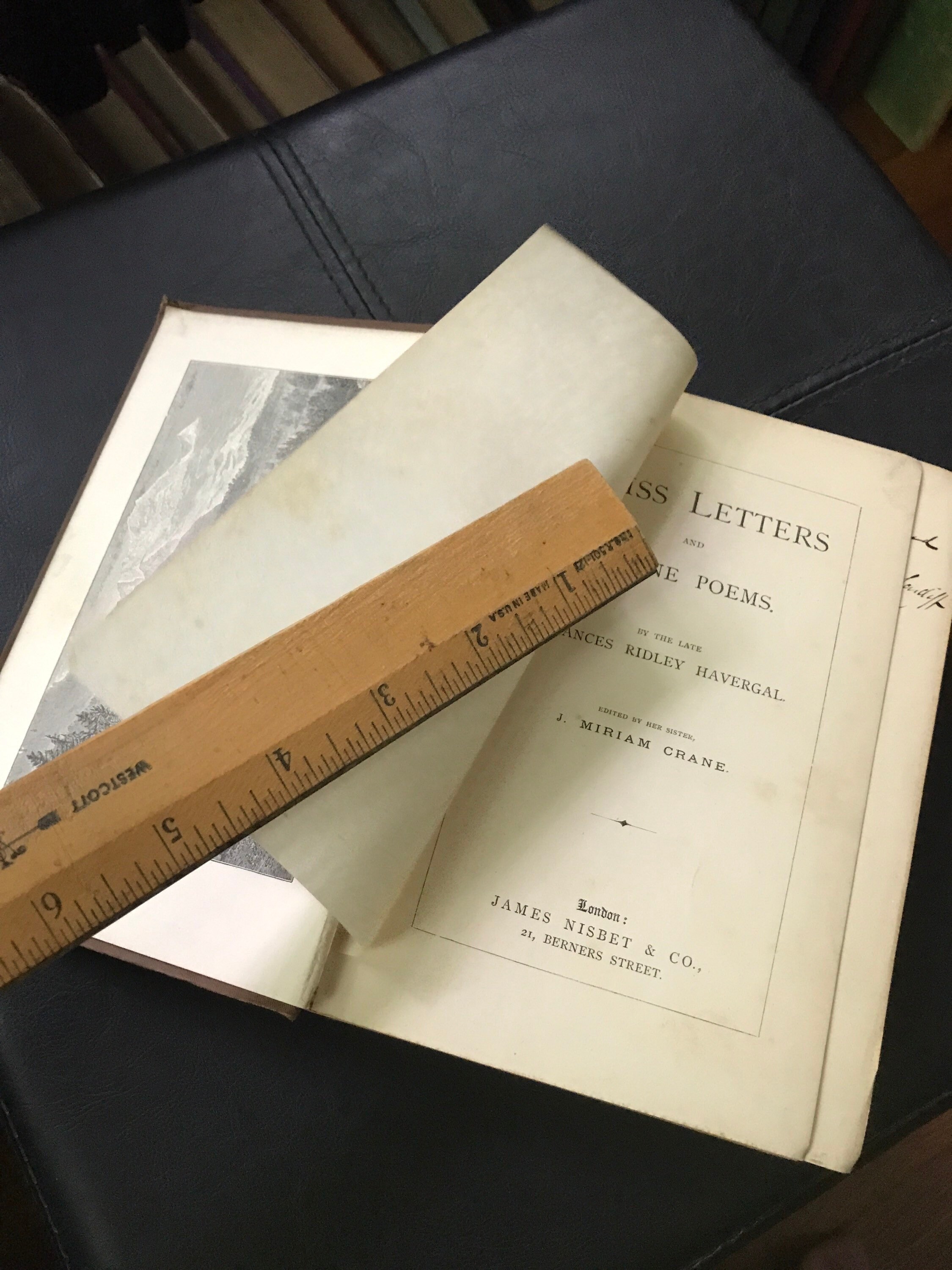 Swiss Letters and Alpine Poems Frances Ridley Havergal 1881 - Etsy