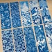 Cyanotype Stencils, Cyanotype Bookmarks, Autumn Bookmarks, Cyanotype ...