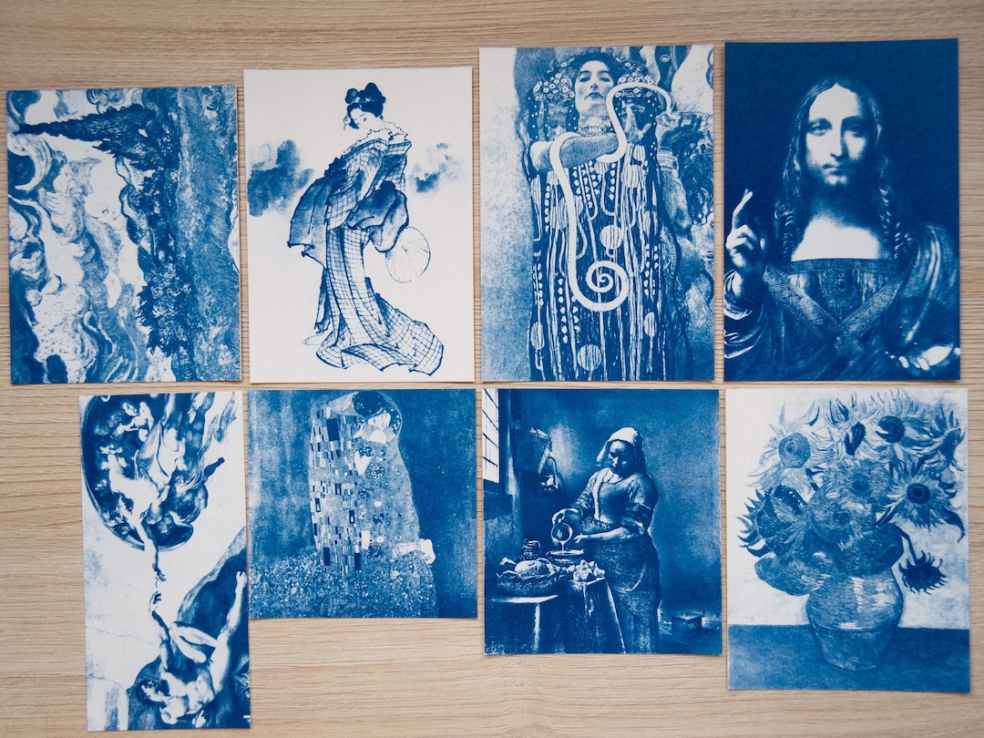 Cyanotype Stencils, Cyanotype Kit Just Stencils, Solar Art, Cyanotype ...