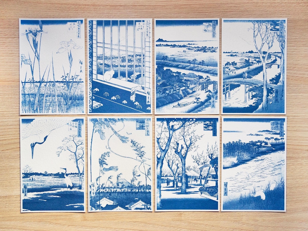 Cyanotype Stencils, Cyanotype Kit Just Stencils, Japanese Cyanotype ...