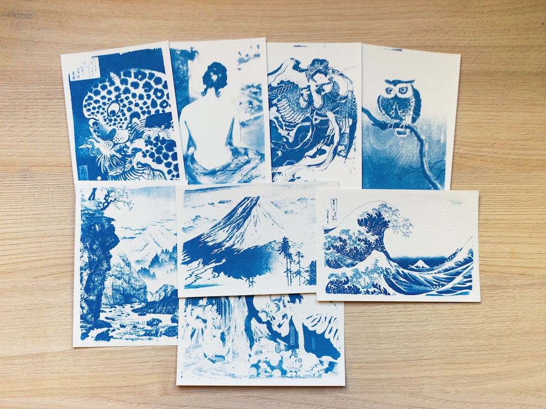Cyanotype Stencils, Diy Craft, Cyanotype Kit Just Stencils, Cyanotype ...