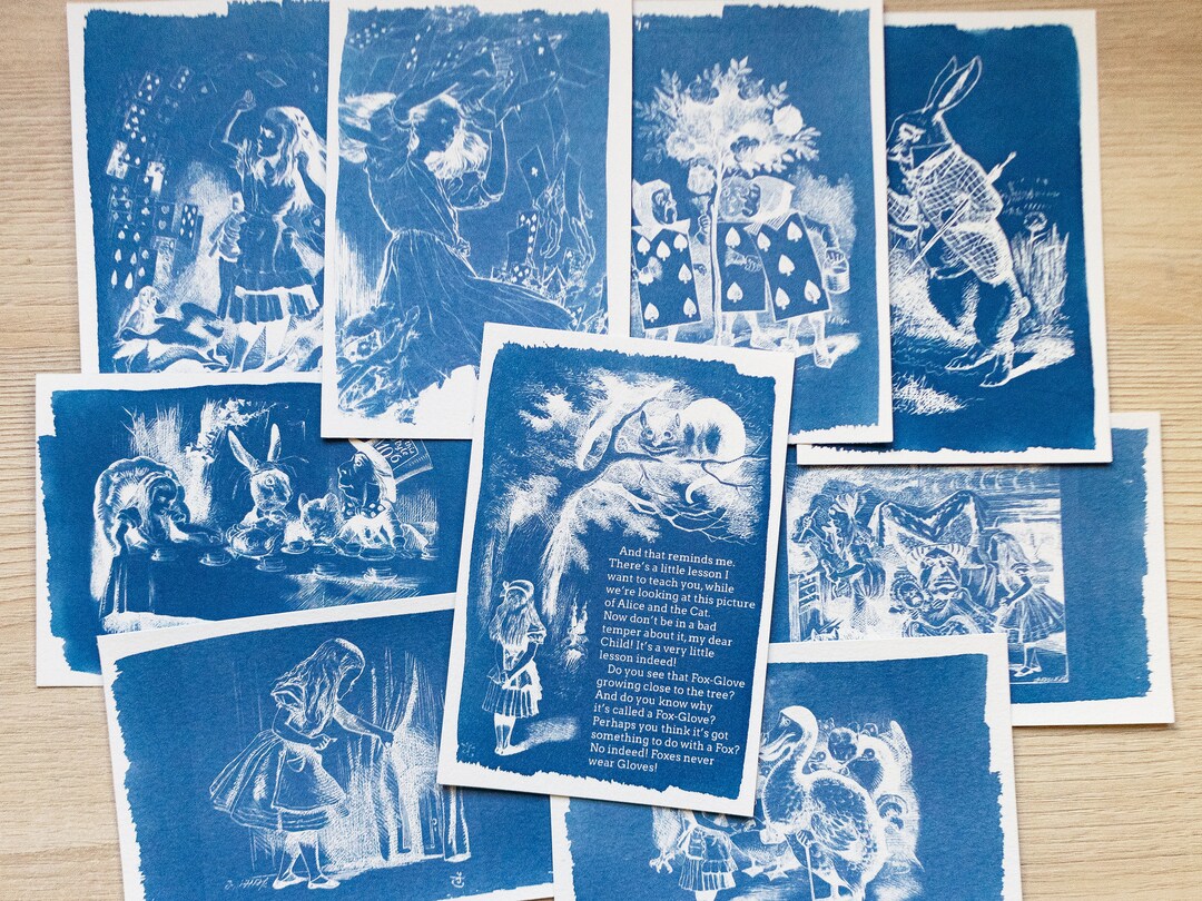 Cyanotype Stencils, Diy Craft, Cyanotype Kit Just Stencils, Cyanotype ...